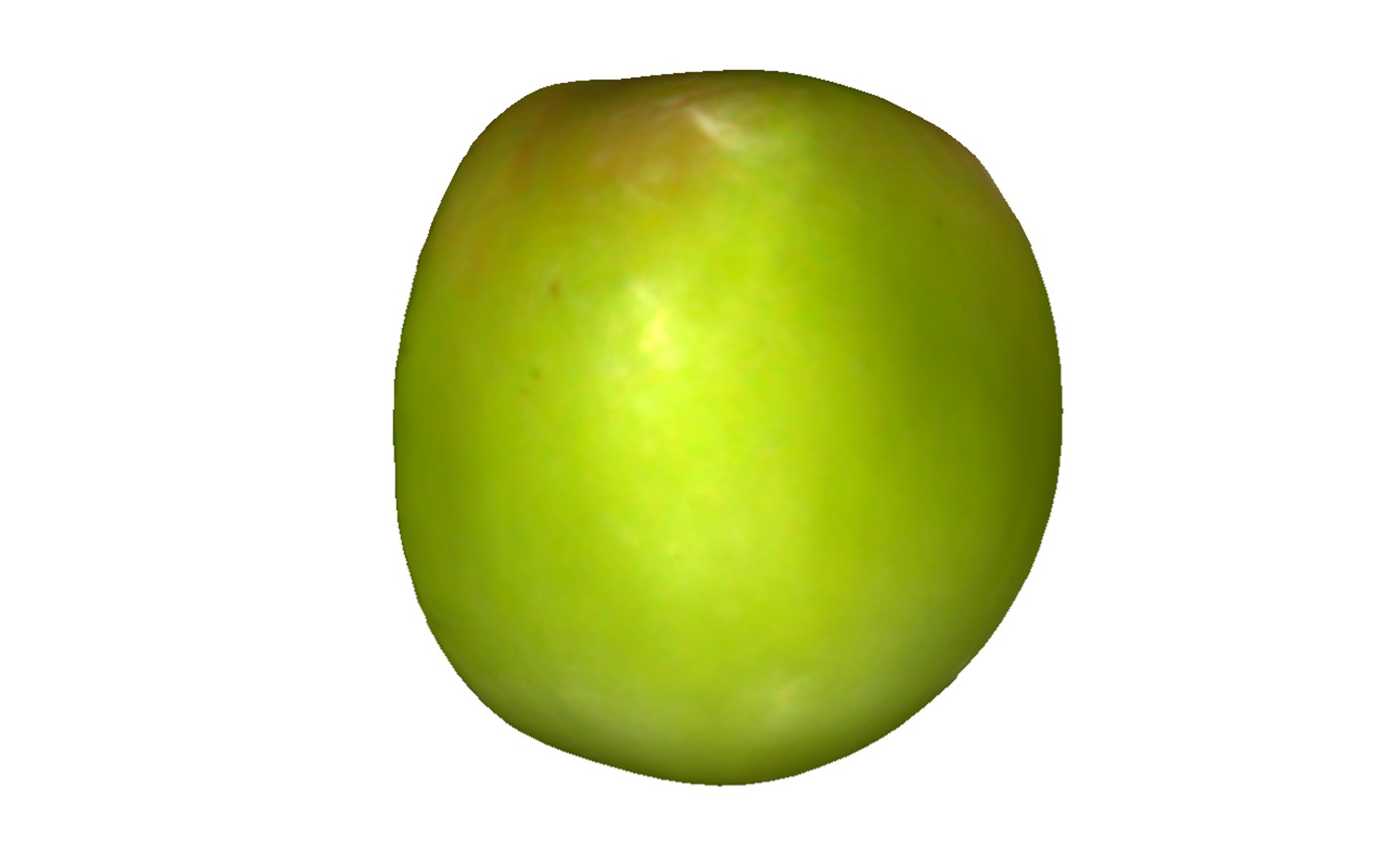 3D Half Apple - TurboSquid 1630601