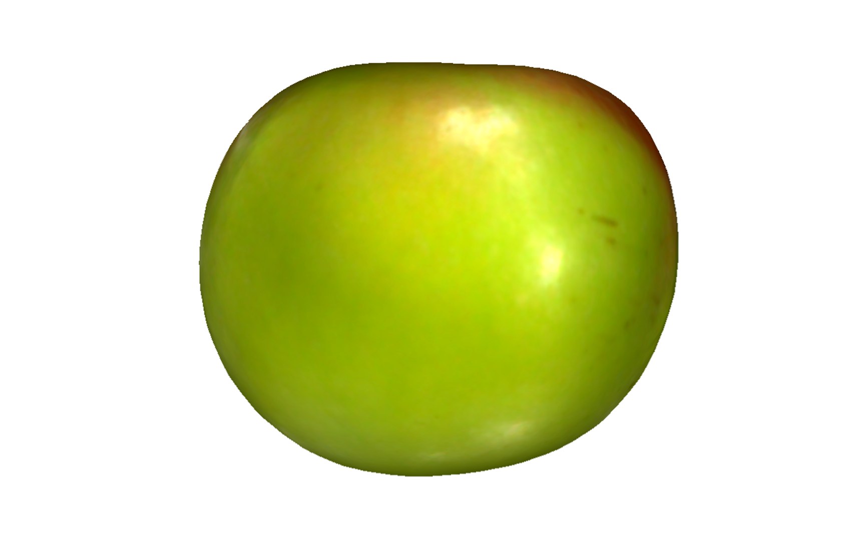 3D Half Apple - TurboSquid 1630601