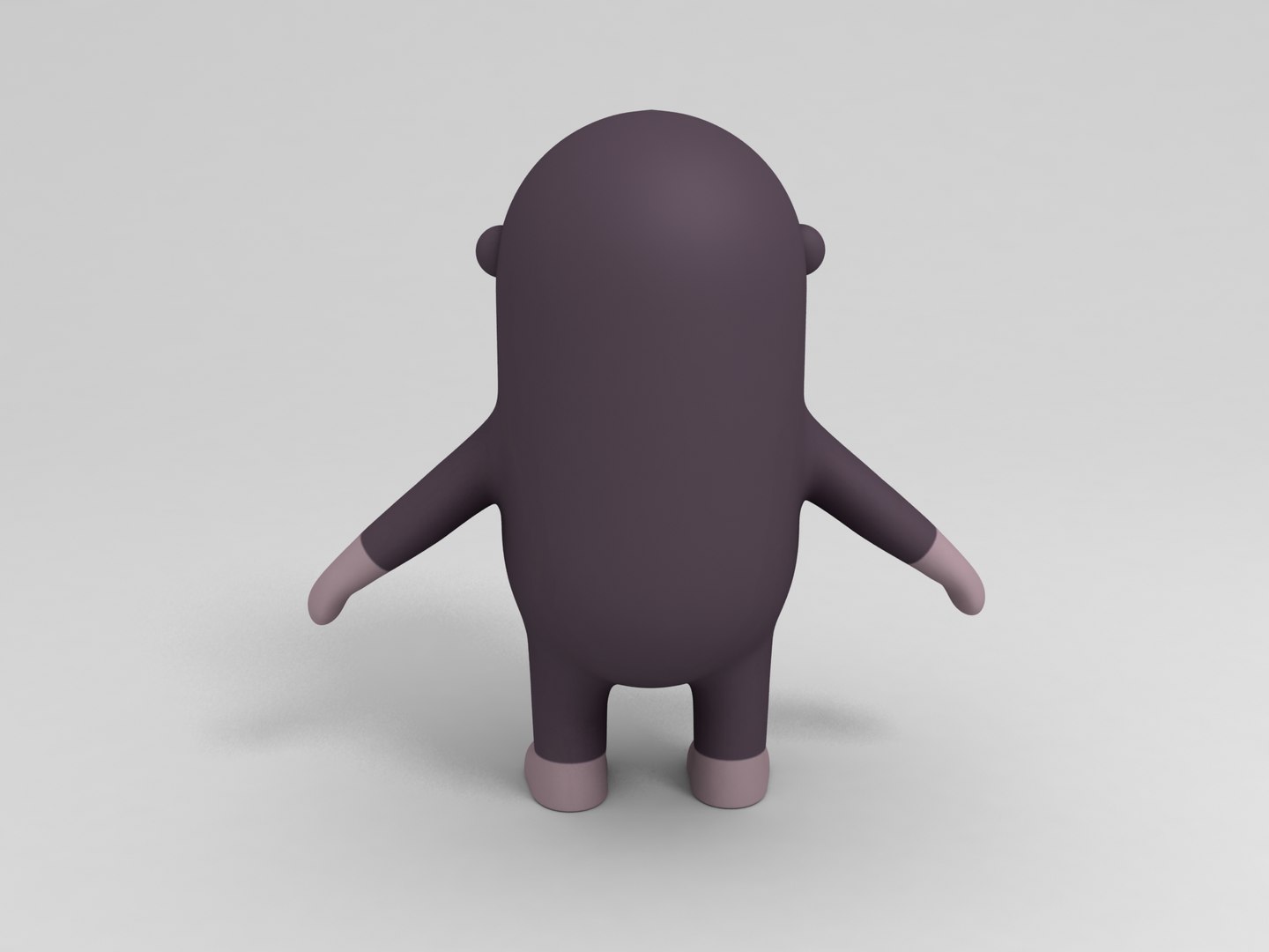 Gorilla Cartoon 3D Model - TurboSquid 1294079