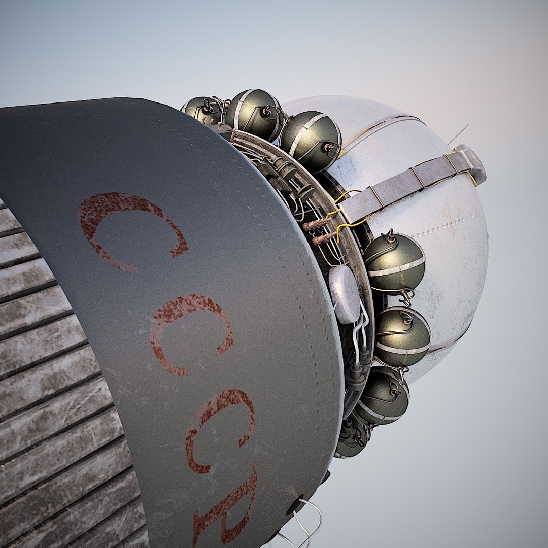 Spaceship Vostok 3D Model | 1143810 | TurboSquid