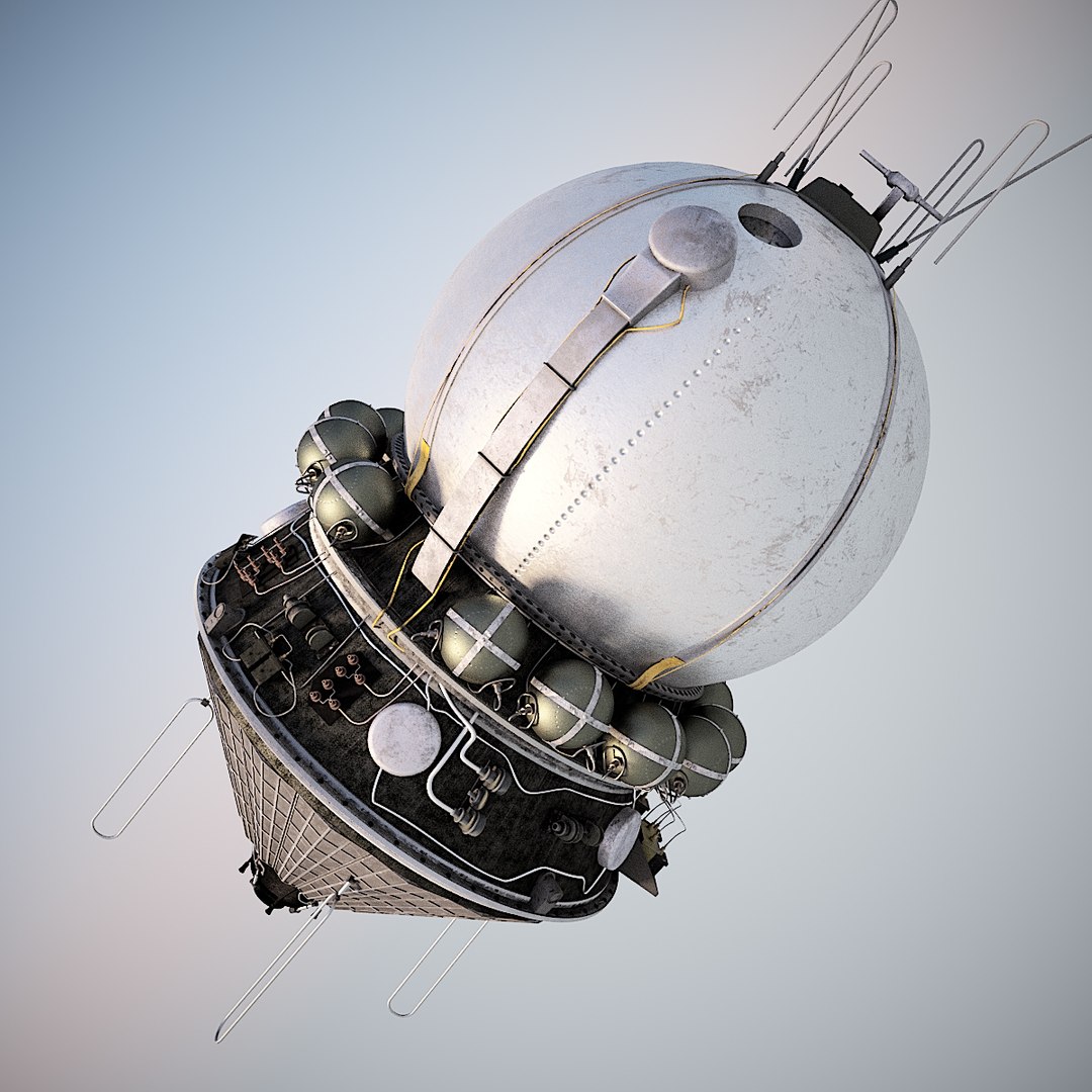Spaceship Vostok 3D Model | 1143810 | TurboSquid