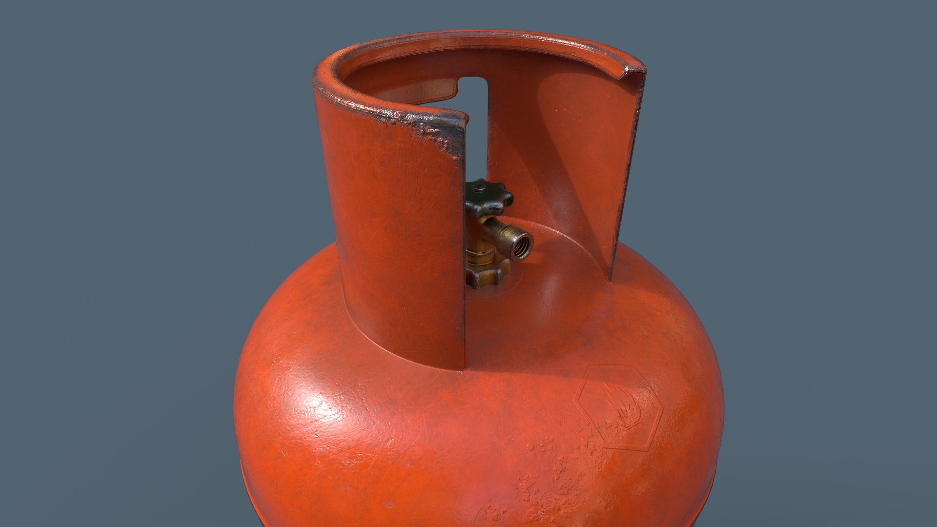 Realistic Cylinder Gas 3D Model - TurboSquid 2232001