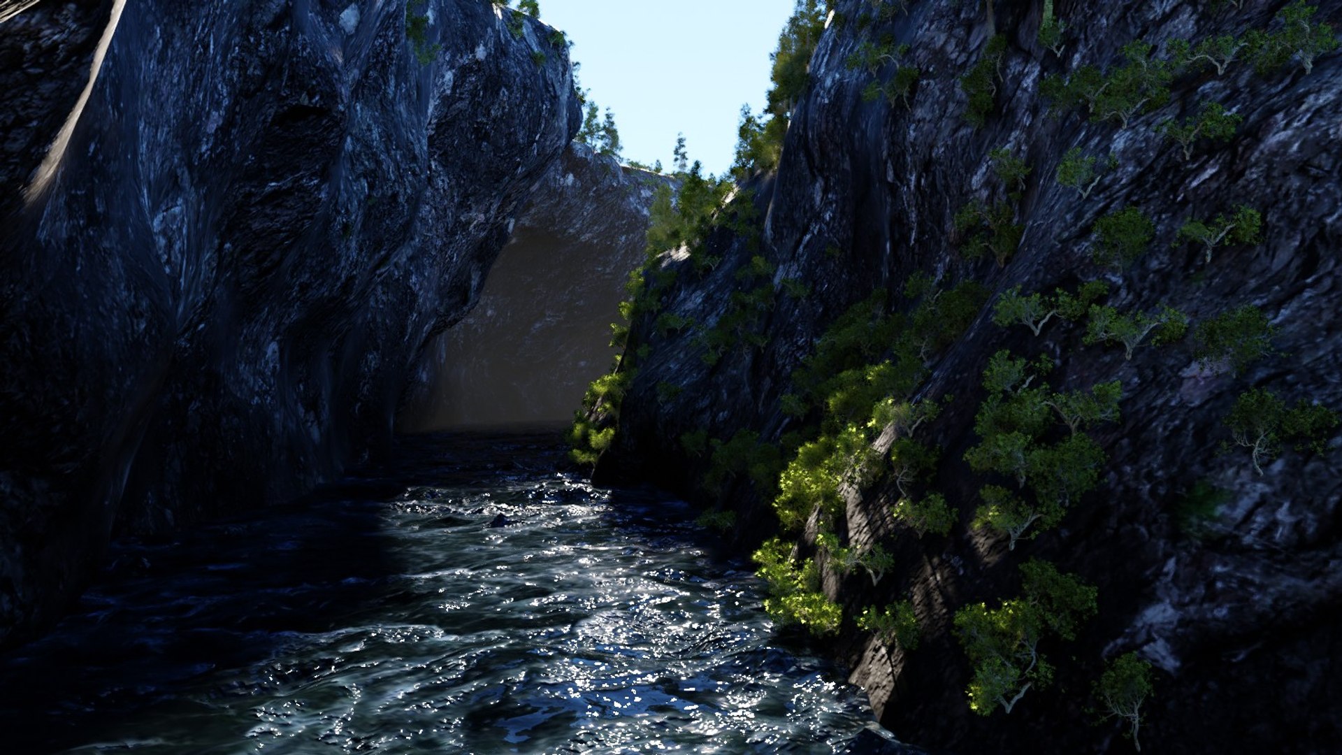 Hidden River In Blender 3D - TurboSquid 1715504