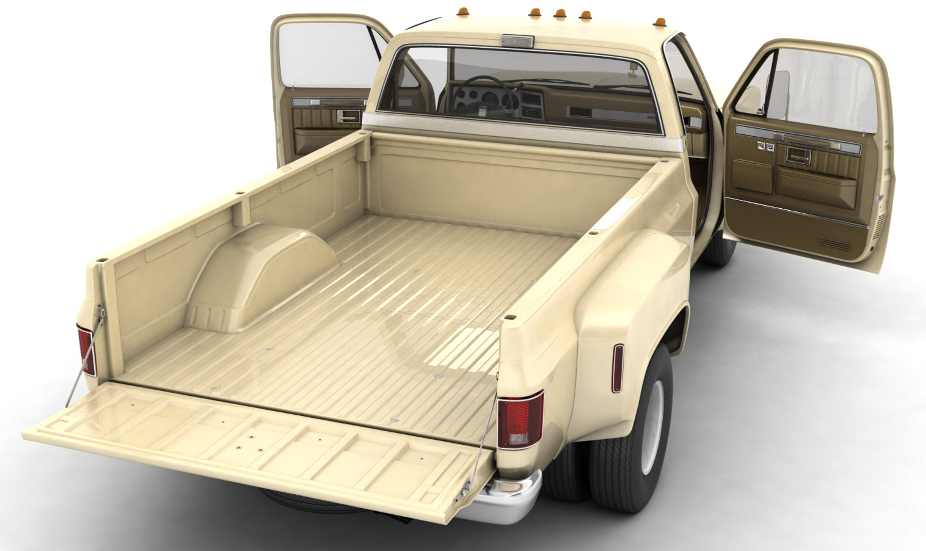 Chevrolet c30 silverado dually 3D model - TurboSquid 1345352