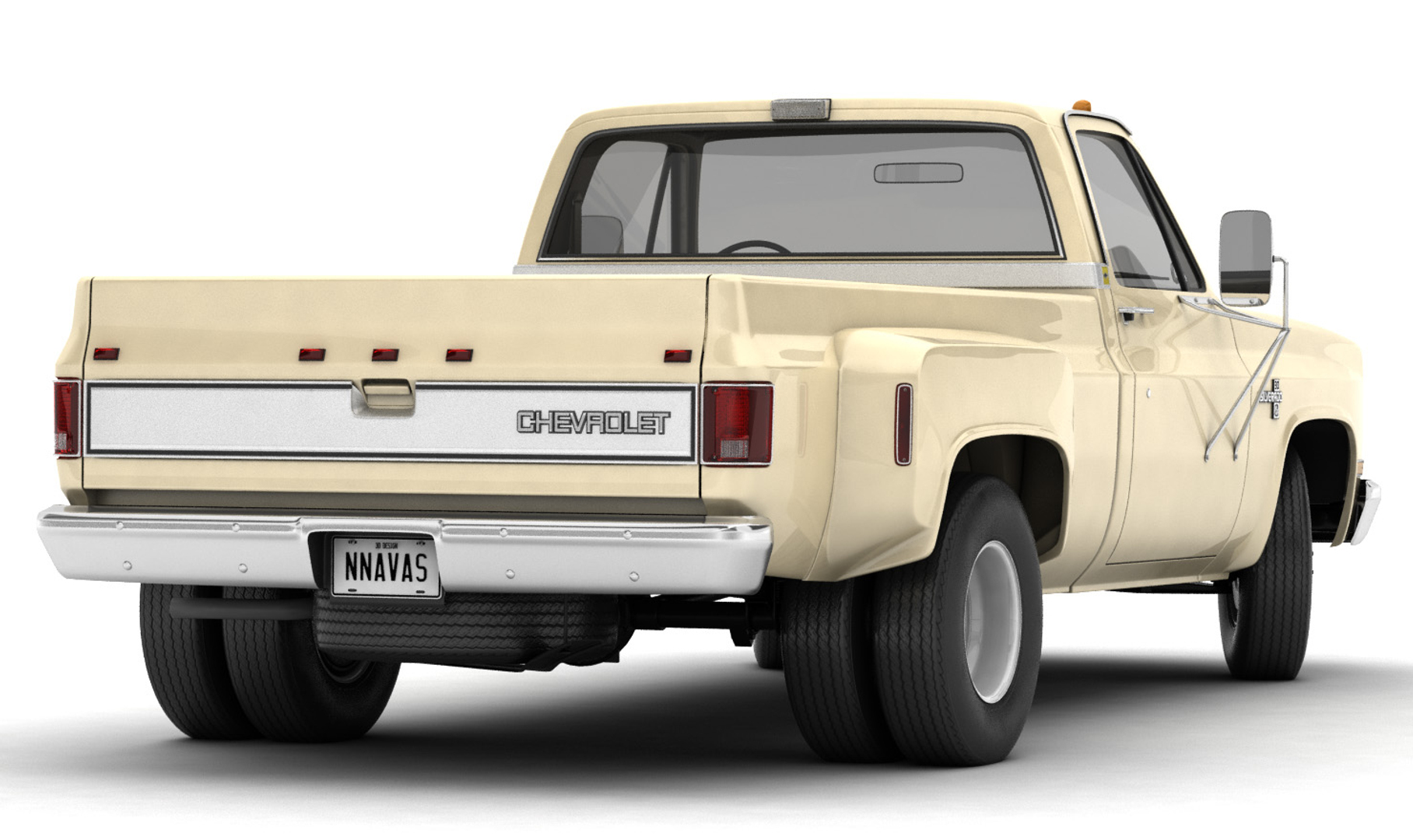 Chevrolet c30 silverado dually 3D model - TurboSquid 1345352