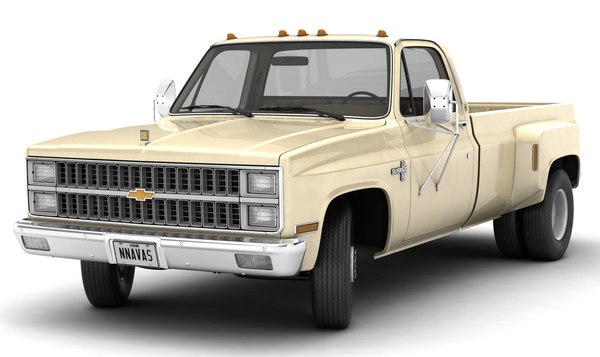 Chevrolet c30 silverado dually 3D model - TurboSquid 1345352