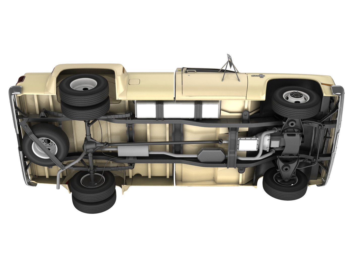 Chevrolet c30 silverado dually 3D model - TurboSquid 1345352