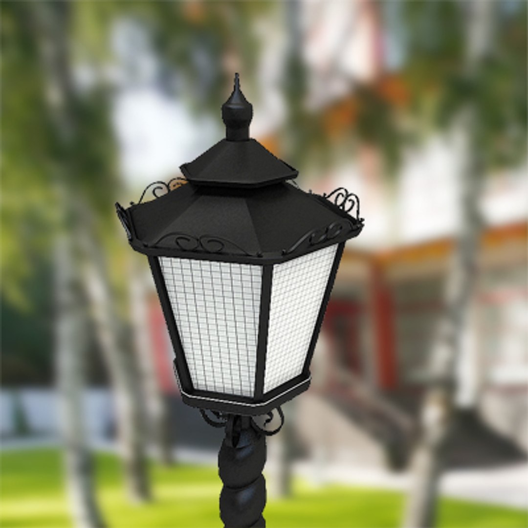 3d Streetlight Street Lamp Model