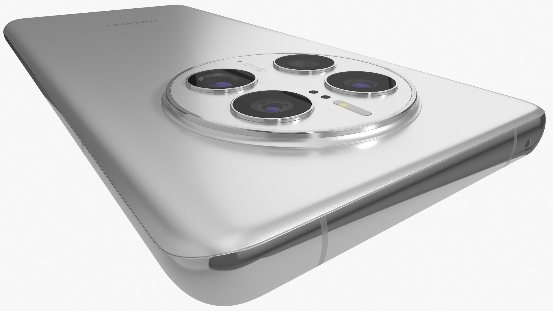 3D Model Huawei Mate 50 Pro Silver - TurboSquid 1972029