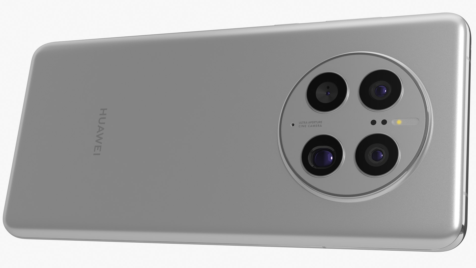 3D Model Huawei Mate 50 Pro Silver - TurboSquid 1972029