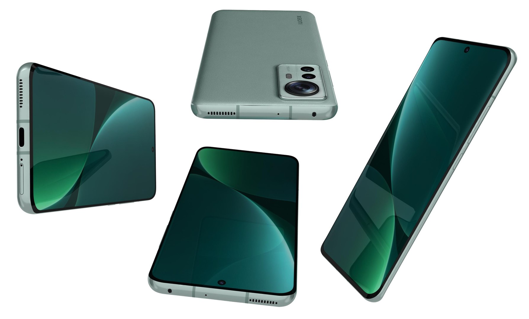 Xiaomi 12 Pro Green 3D - TurboSquid 1887684