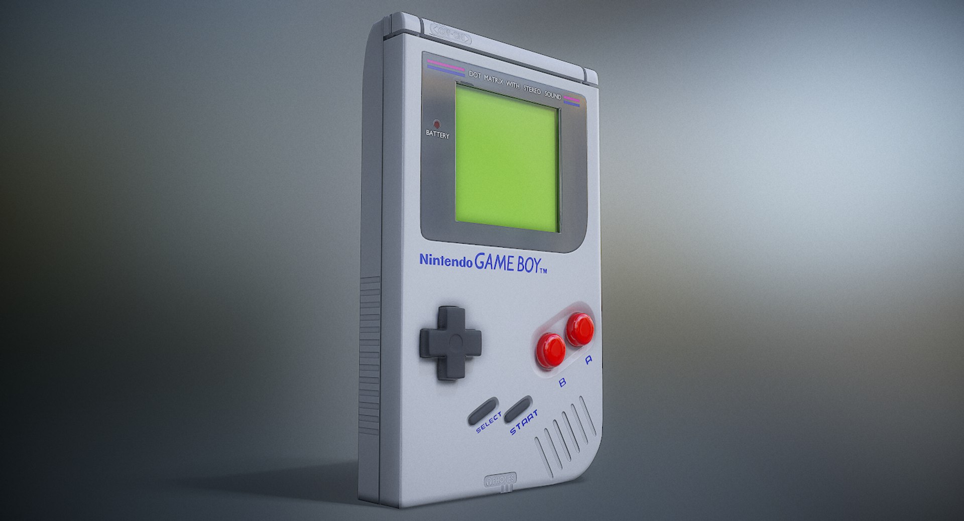 Gameboy classic ready model - TurboSquid 1368168