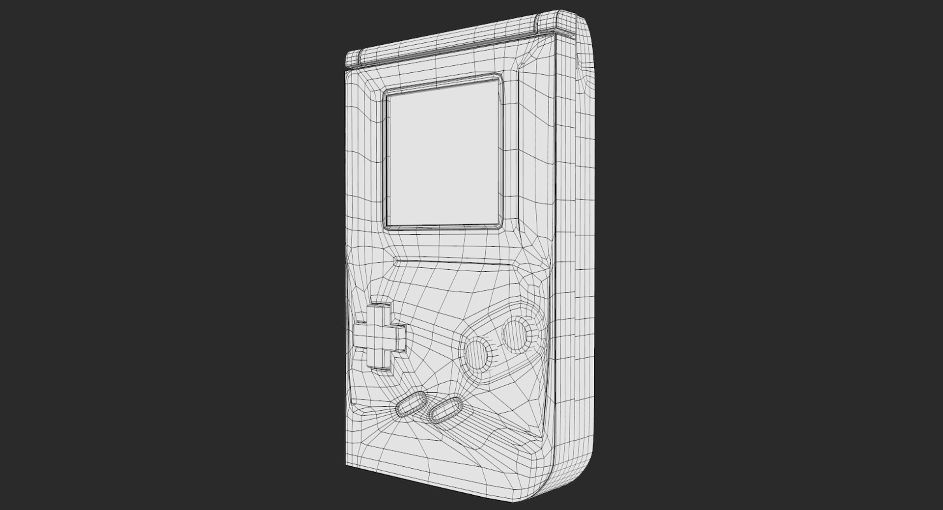 Gameboy classic ready model - TurboSquid 1368168