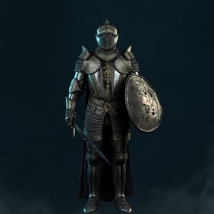 Rigged Maya Knight Models | TurboSquid