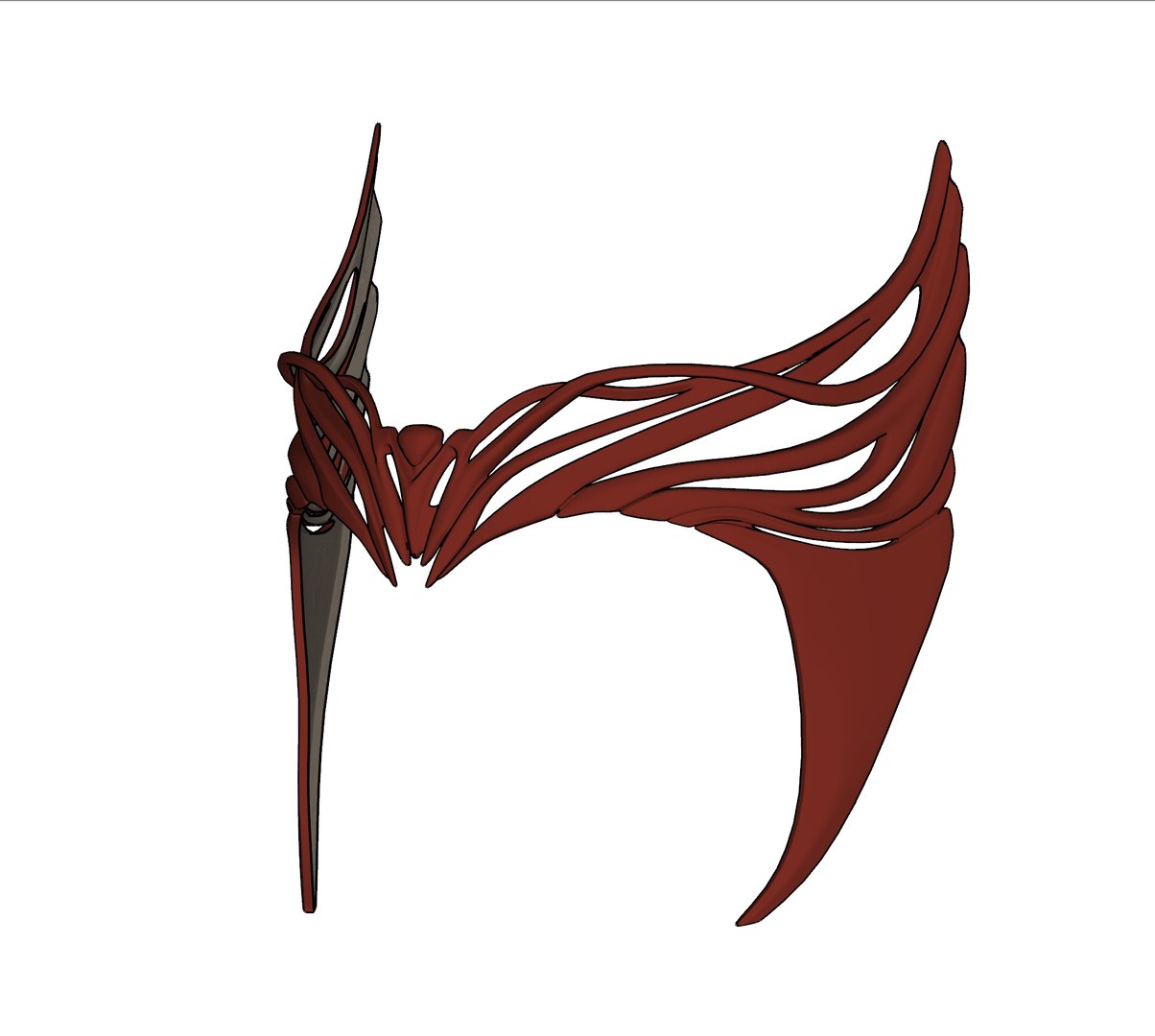 3D Wanda Maximoff Scarlet Witch Crown 3D Model - TurboSquid 1898624