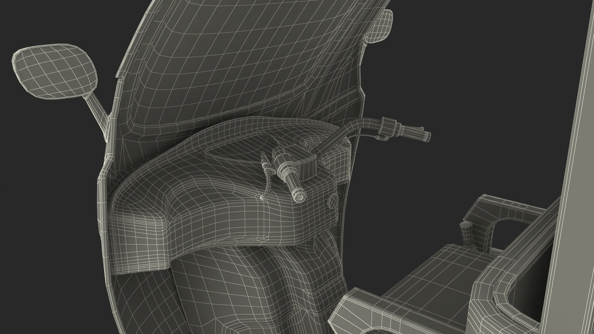 3D Electric Cargo Tricycle Rickshaw Model - TurboSquid 1587652