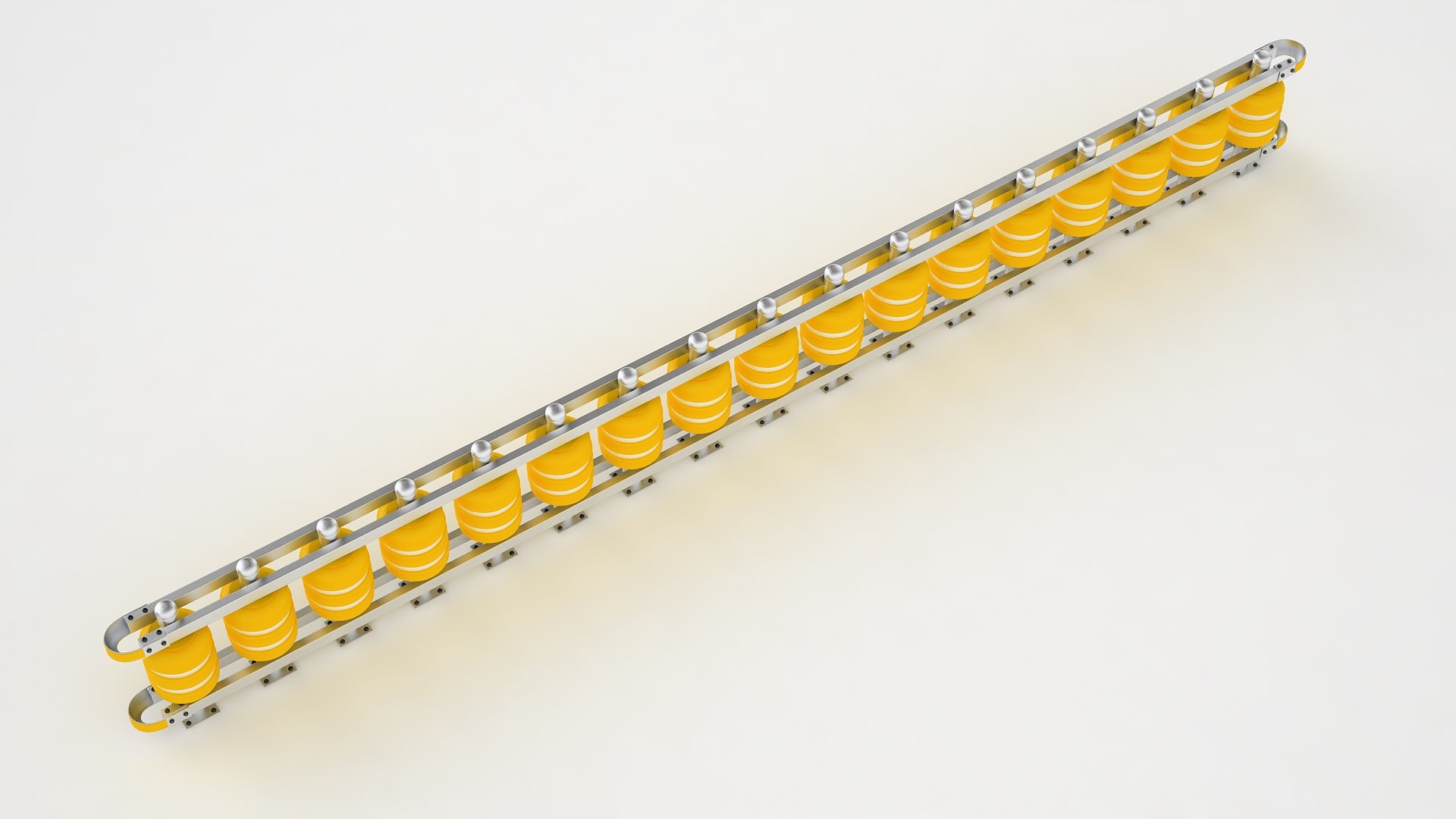 3D Safety Roller Barrier Model - TurboSquid 1621993