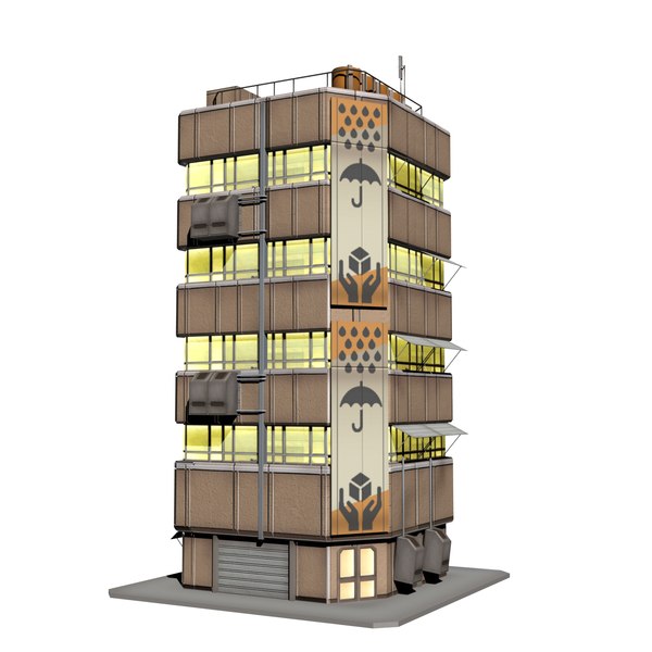 Futuristic Building Maya Models for Download | TurboSquid