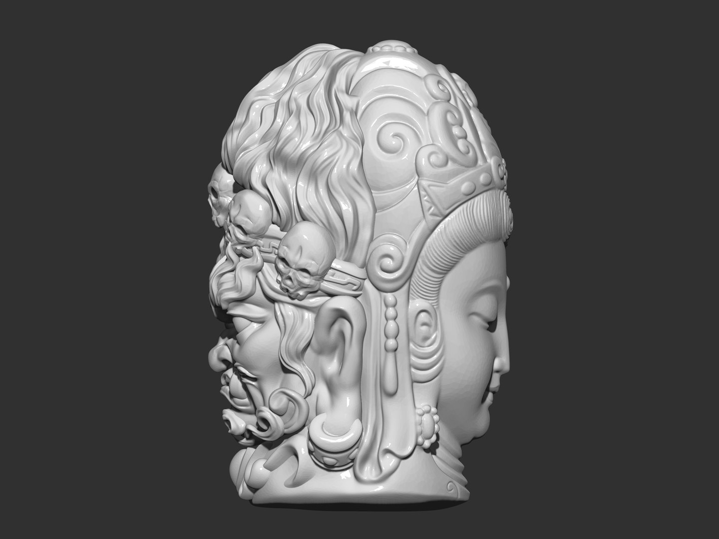 3D Buddha or Devil in a moment - TurboSquid 2169139