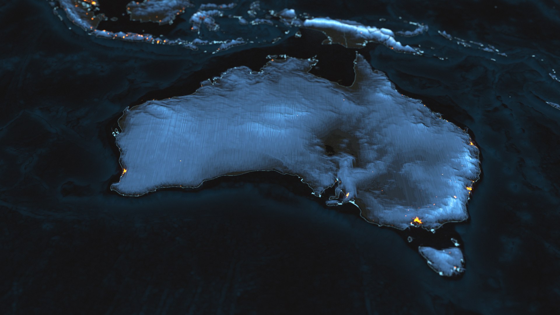 3D Futuristic World Map model - TurboSquid 2079371