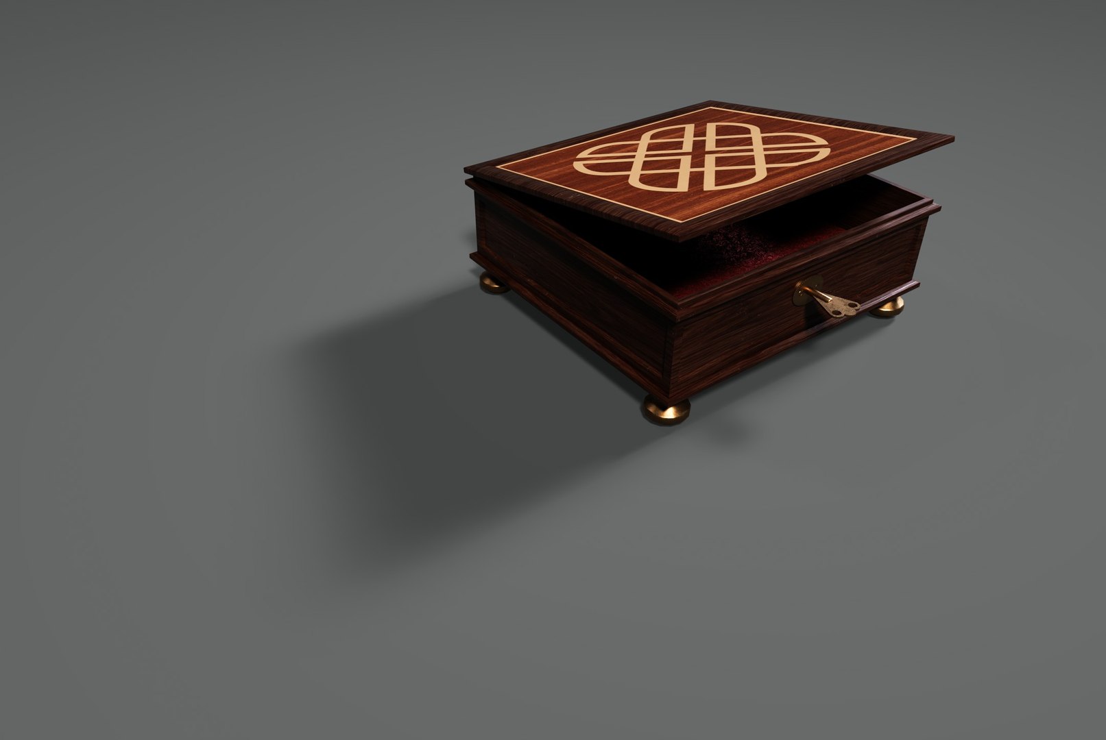 Jewelry Box 3D Model - TurboSquid 1368898