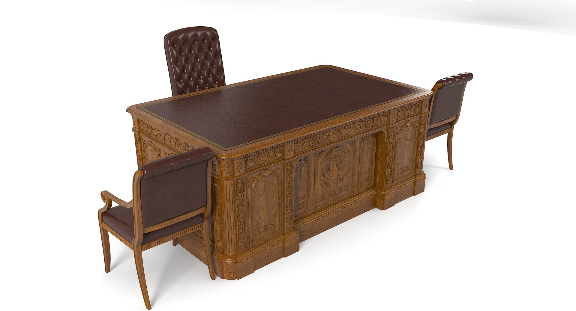 Resolute desk model - TurboSquid 1275695