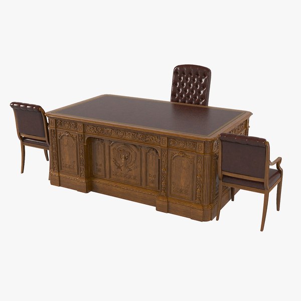 Resolute desk model - TurboSquid 1275695
