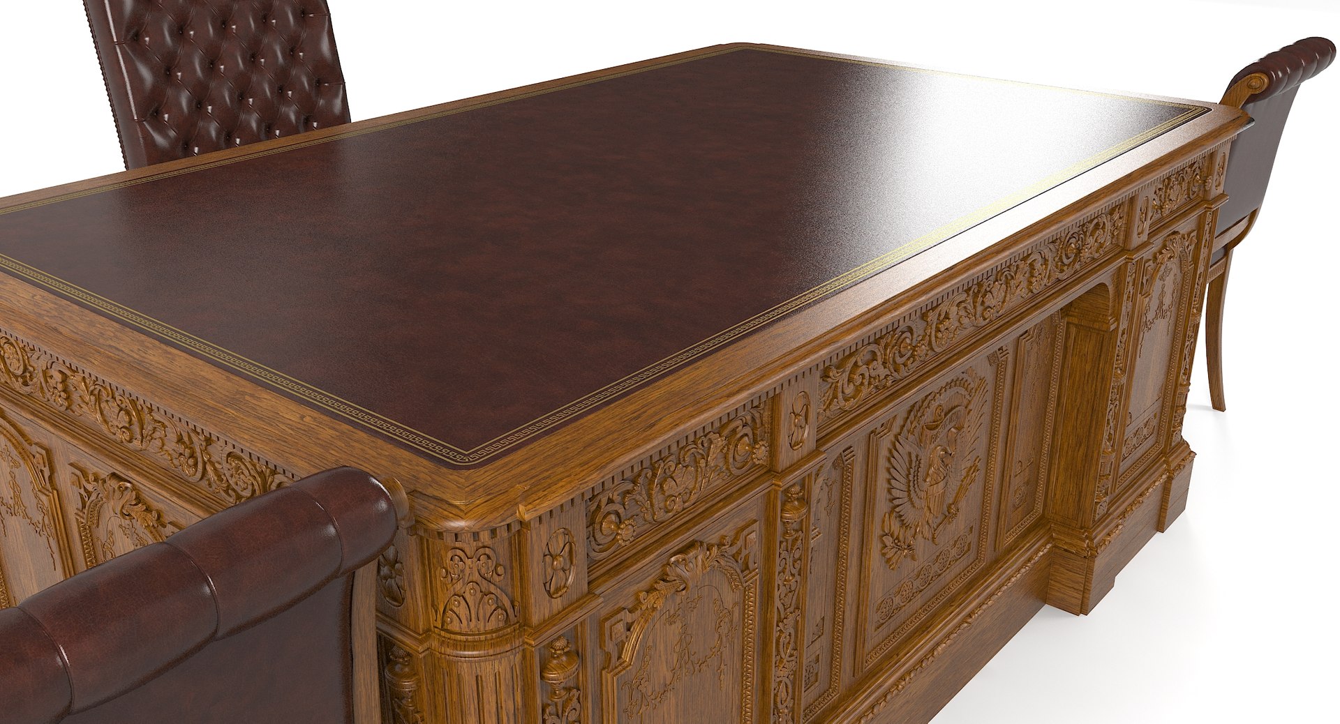 Resolute desk model - TurboSquid 1275695