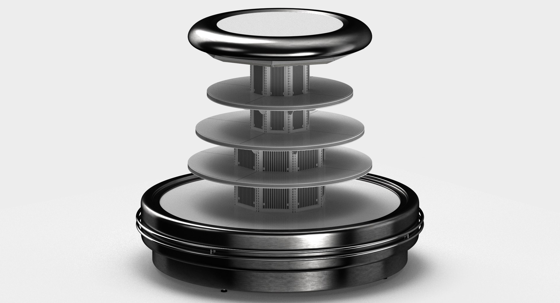 Multideck Open Chiller Island Small Medium And Large Model - TurboSquid ...