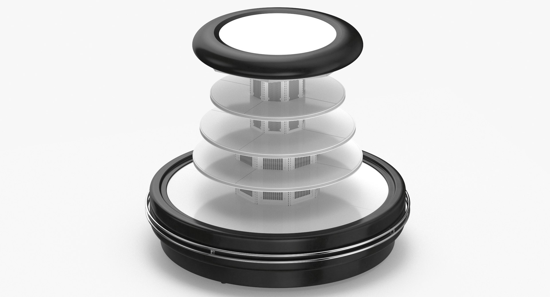 Multideck Open Chiller Island Small Medium And Large Model - TurboSquid ...