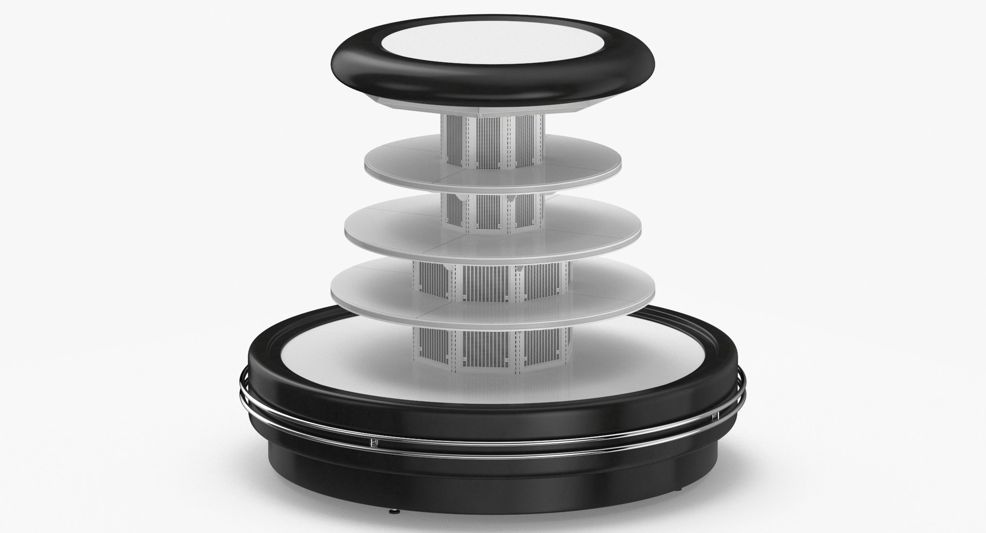 Multideck Open Chiller Island Small Medium And Large Model - TurboSquid ...