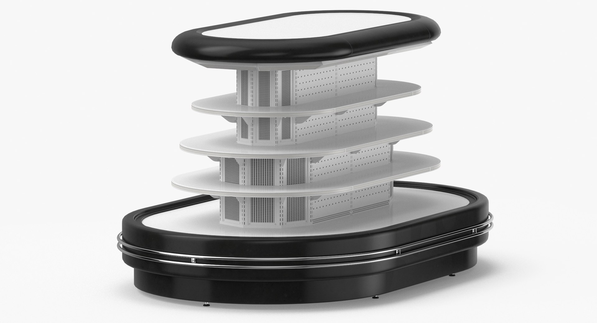 Multideck Open Chiller Island Small Medium And Large Model - TurboSquid ...