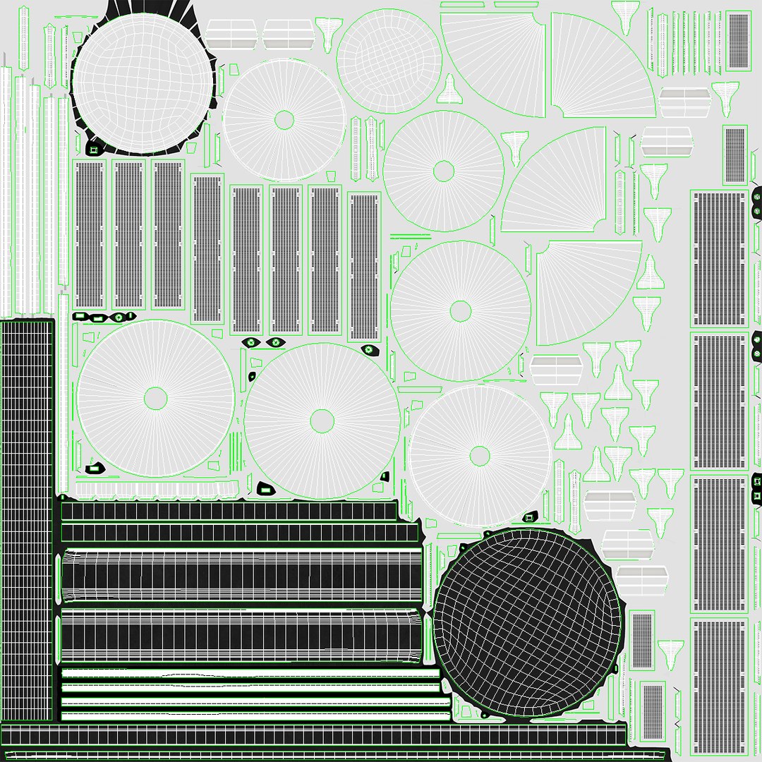 Multideck open chiller Island Small Medium and Large model - TurboSquid ...
