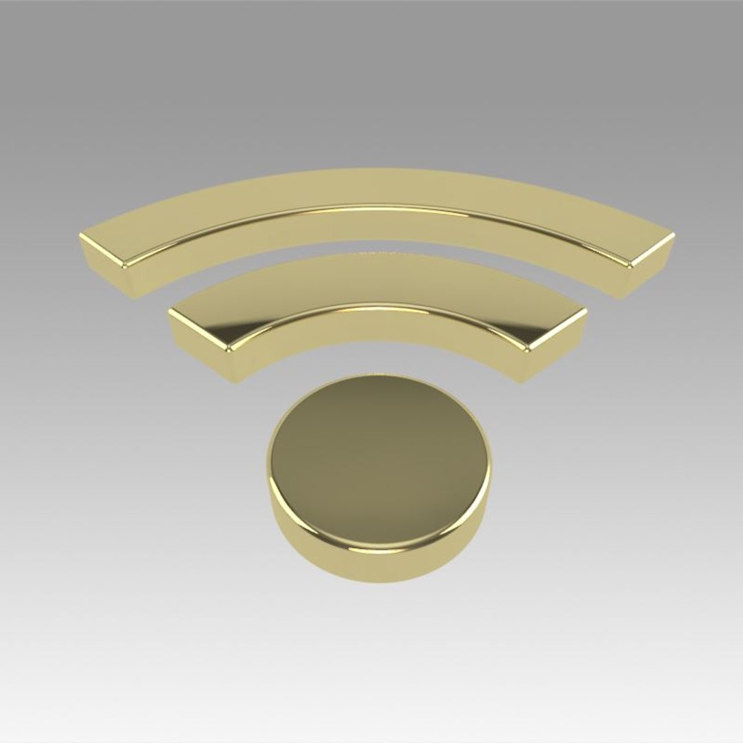 3D Wifi Wi Fi Model - TurboSquid 1369262