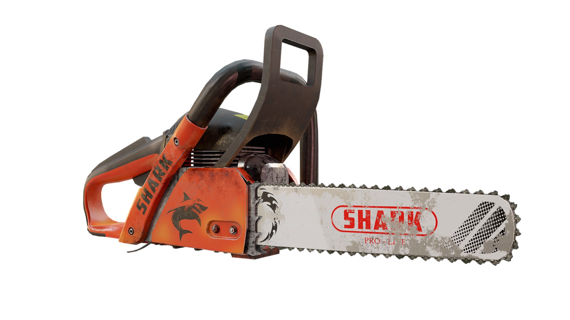3D Chainsaw Old Grungy 3d Model - TurboSquid 2181659