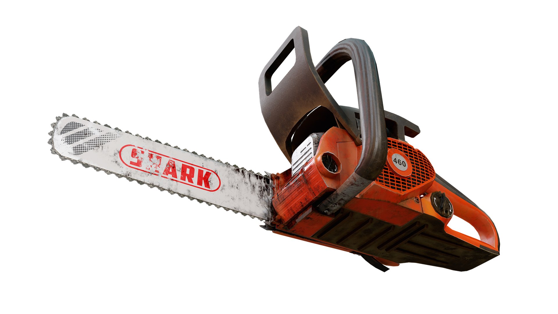 3D Chainsaw Old Grungy 3d Model - TurboSquid 2181659
