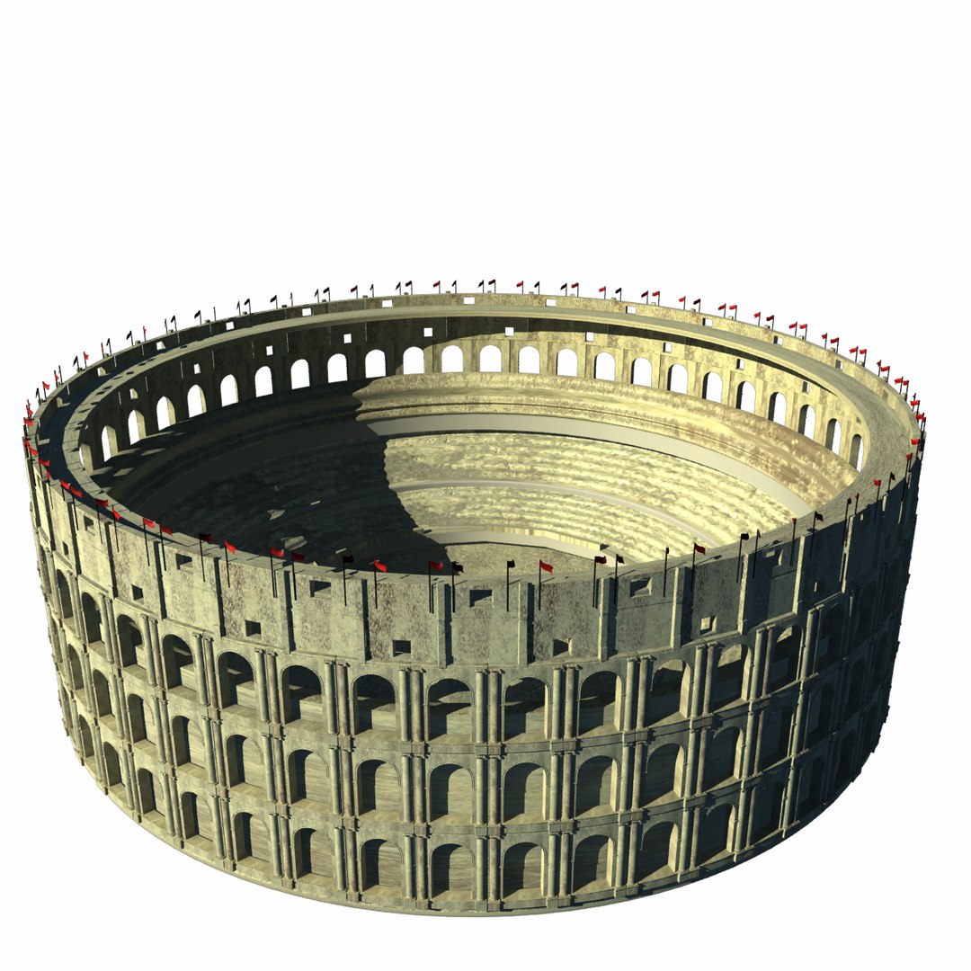 3d Rome Colosseum