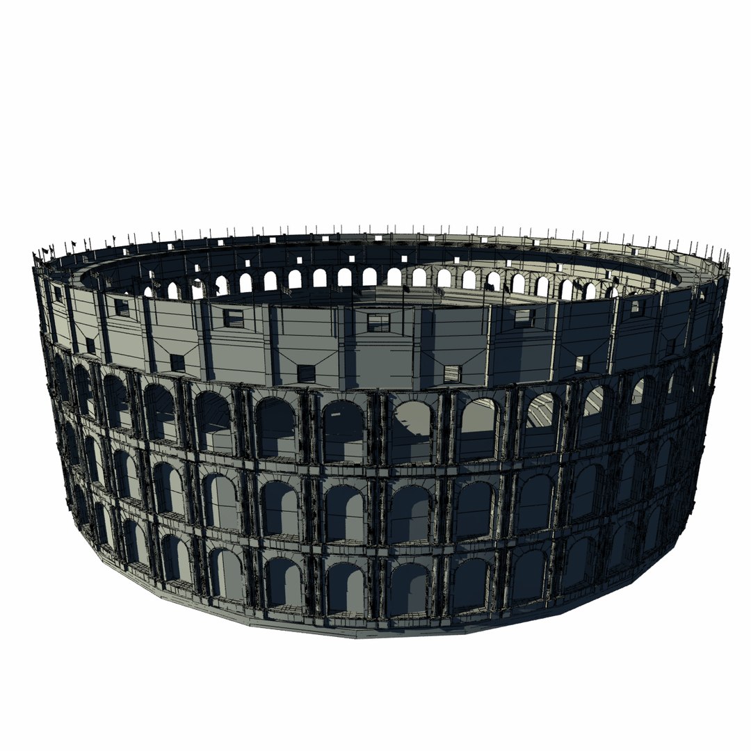 3d Rome Colosseum