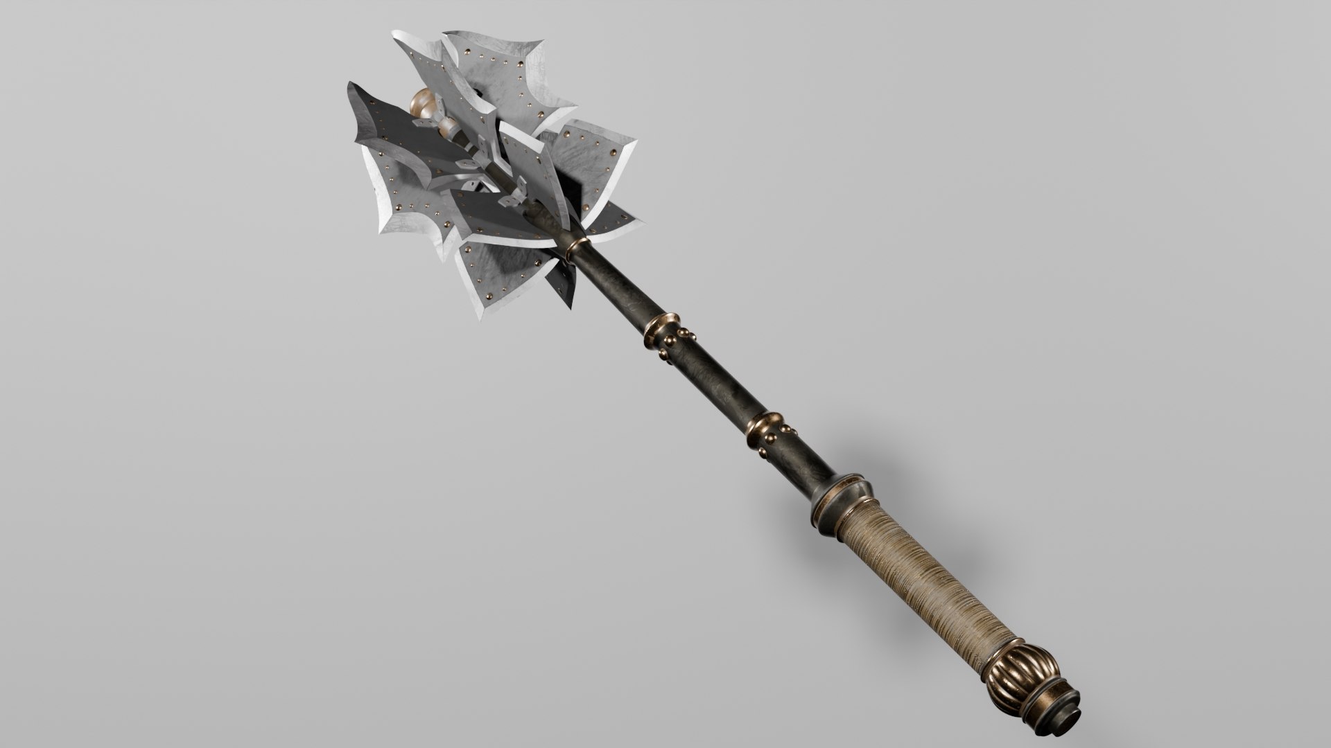3D Battle Mace Model - TurboSquid 2304987