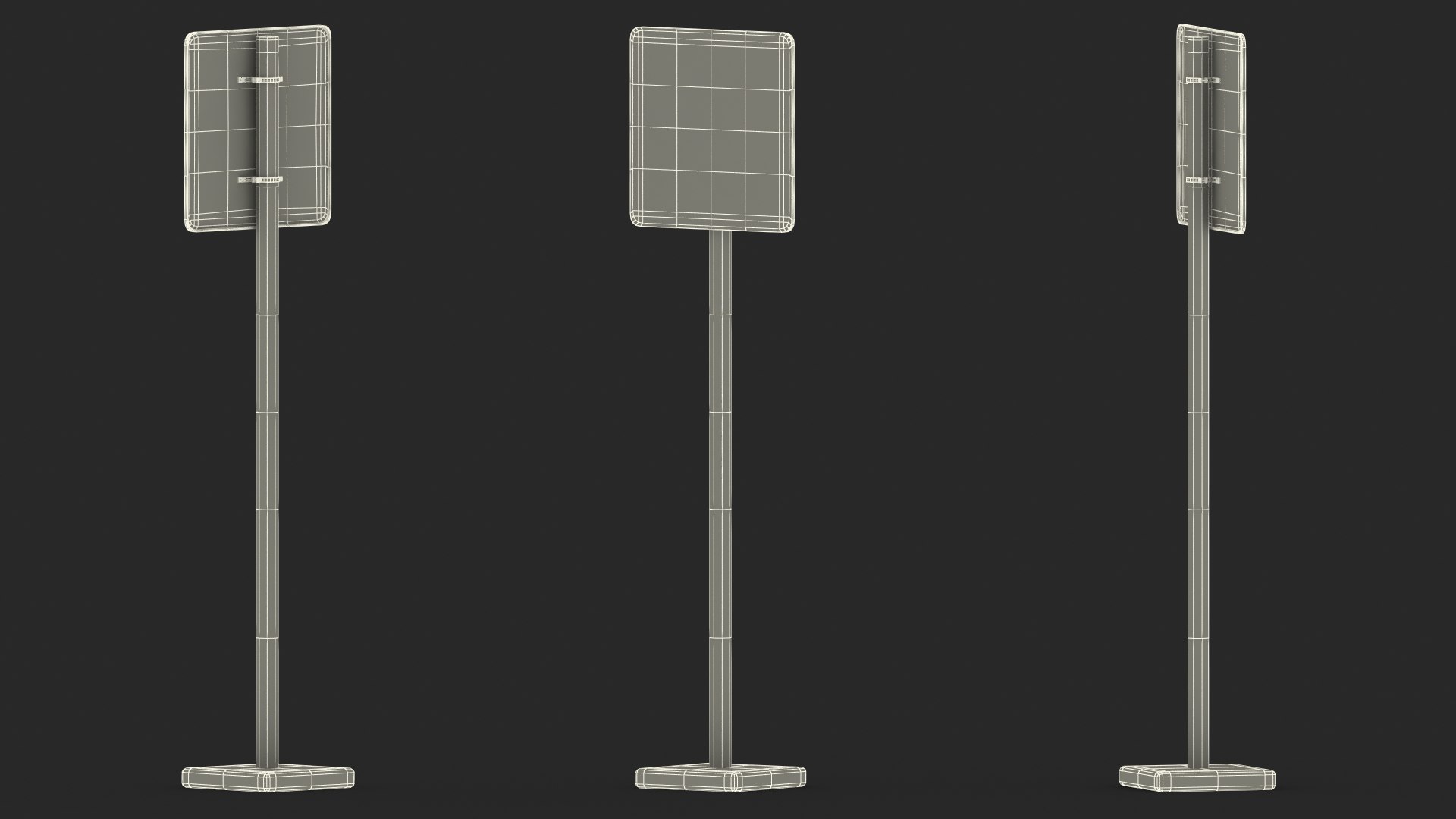 Road Sign Parking 3D Model - TurboSquid 2211861