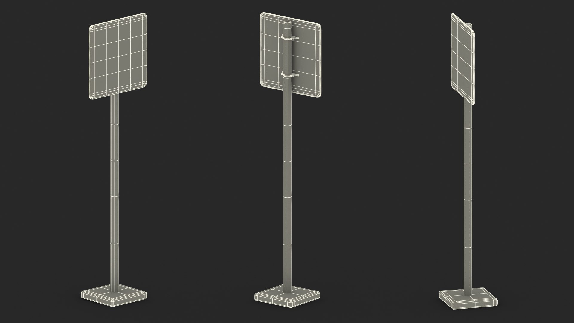 Road Sign Parking 3D Model - TurboSquid 2211861