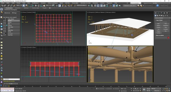 무료 Paper Structure Dojo - Shigeru Ban style 3D 모델 - TurboSquid 2001638
