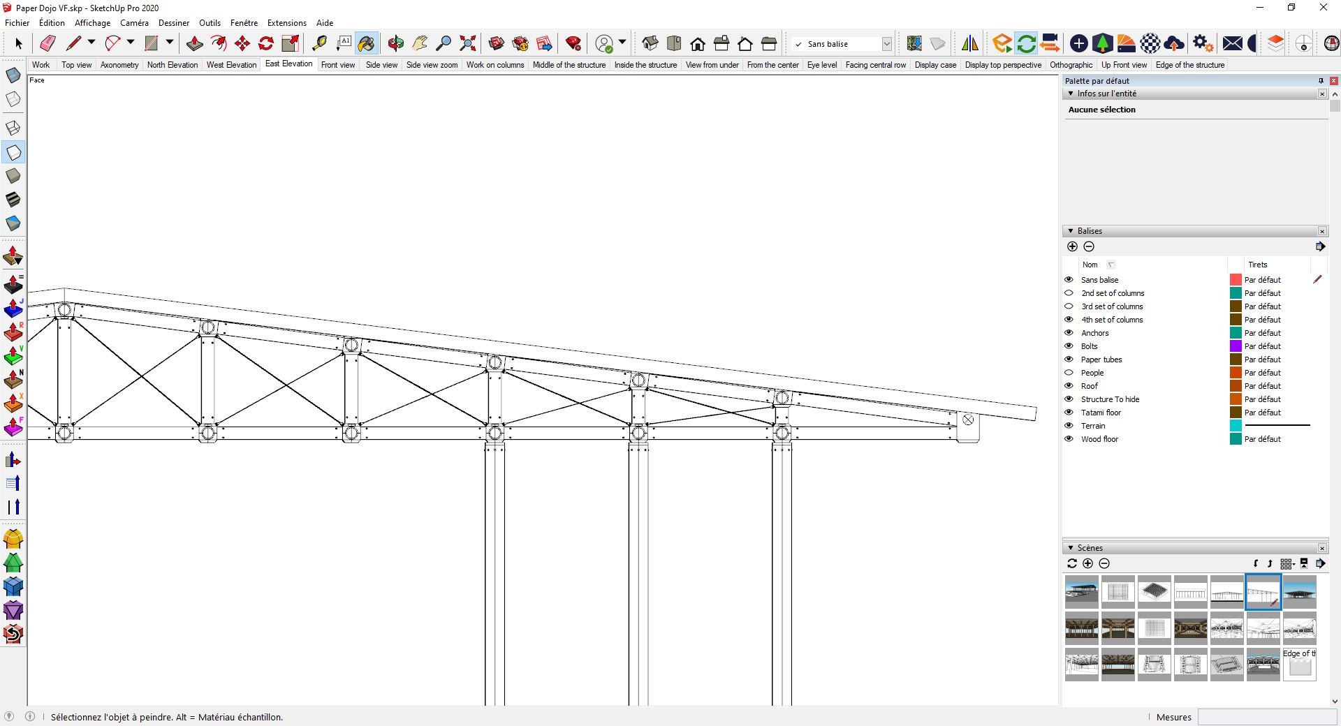 Free 3D Model Paper Structure Dojo - Shigeru Ban Style - TurboSquid 2001638