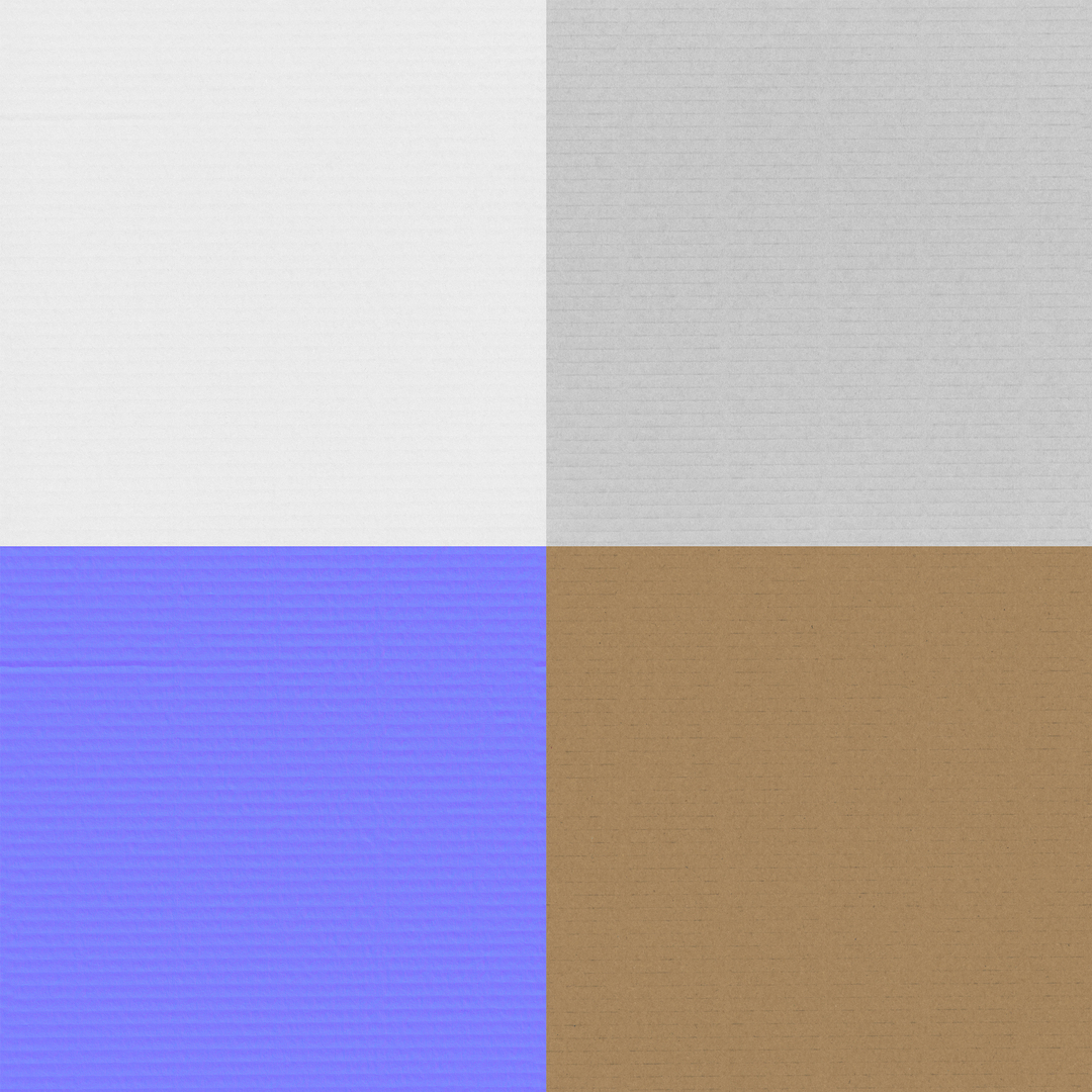 modèle 3D de Structure en papier Dojo - style Shigeru Ban gratuit ...