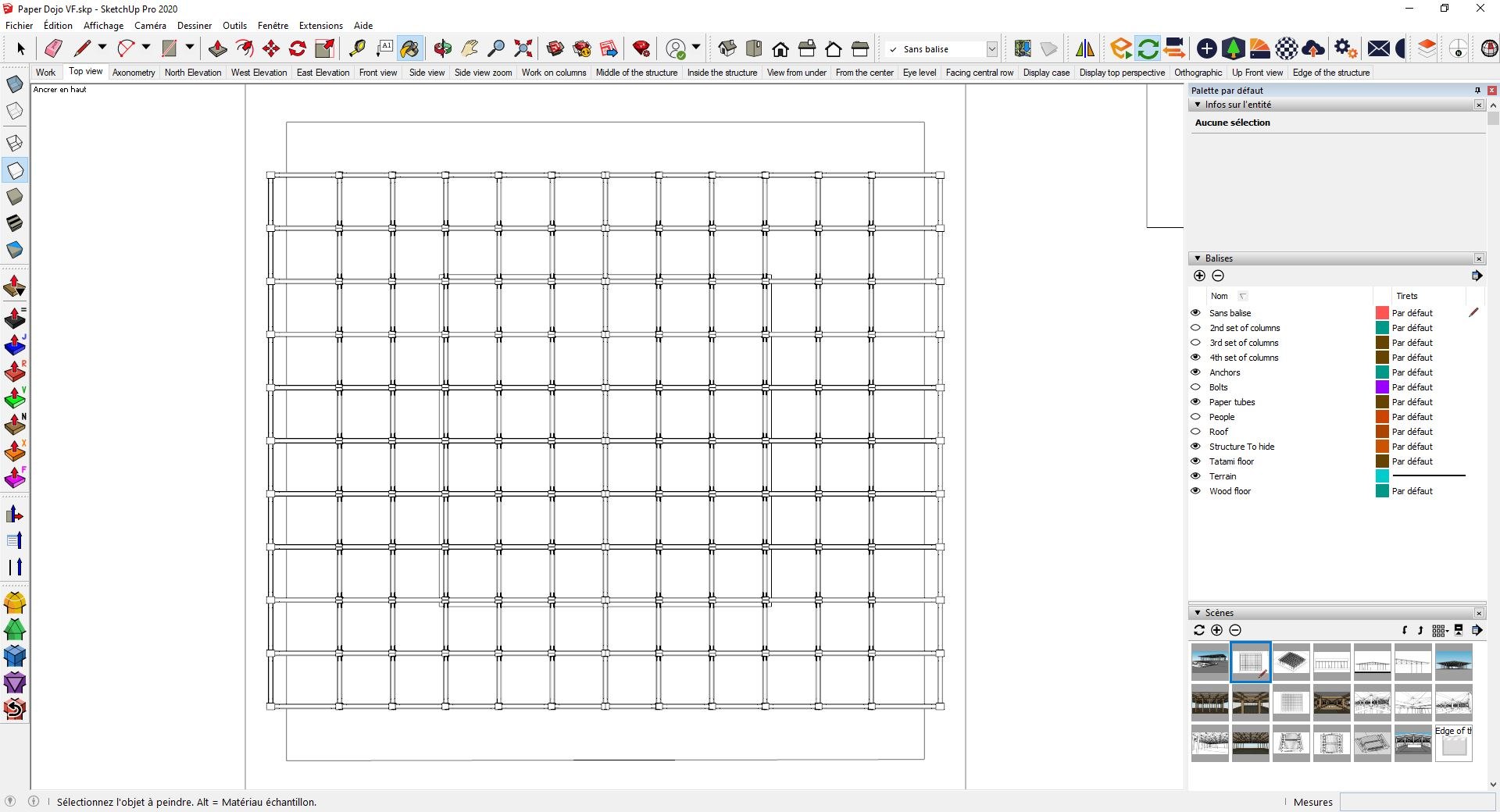 Free 3D Model Paper Structure Dojo - Shigeru Ban Style - TurboSquid 2001638