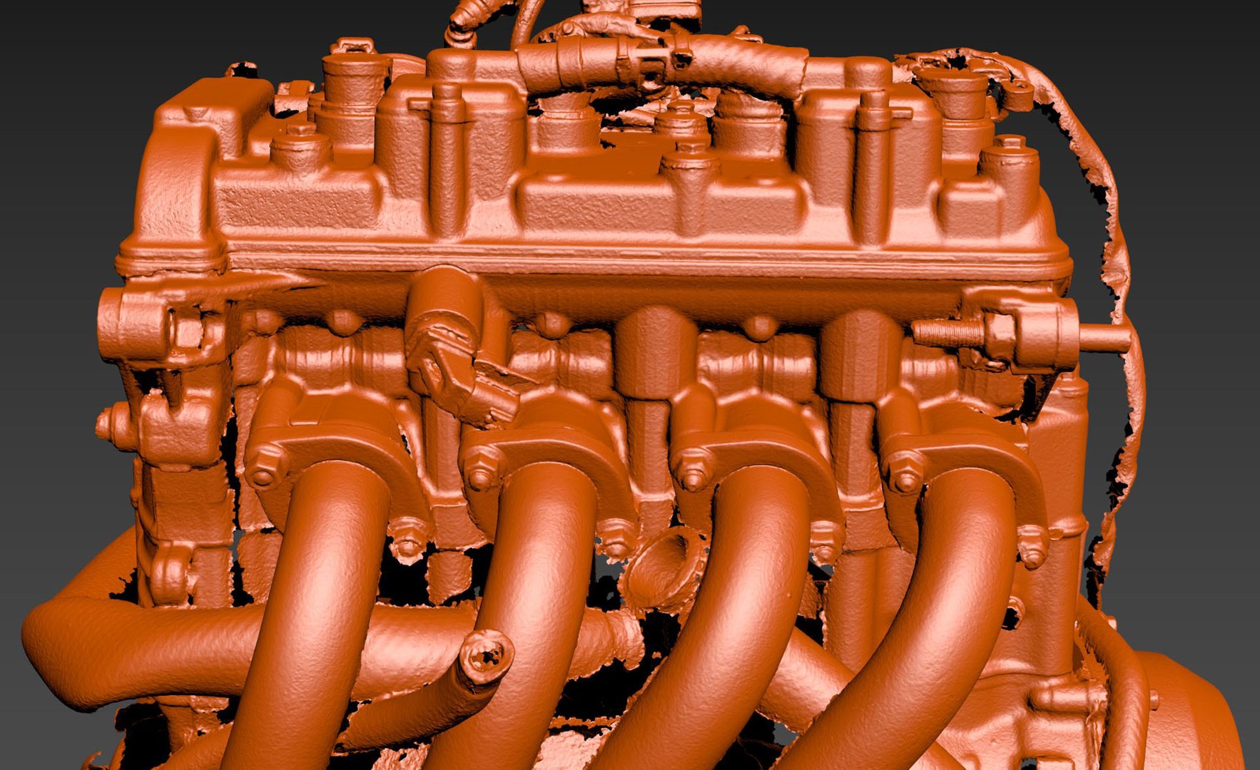 3D Kawasaki Ninja ZX6R Engine Model - TurboSquid 2009817