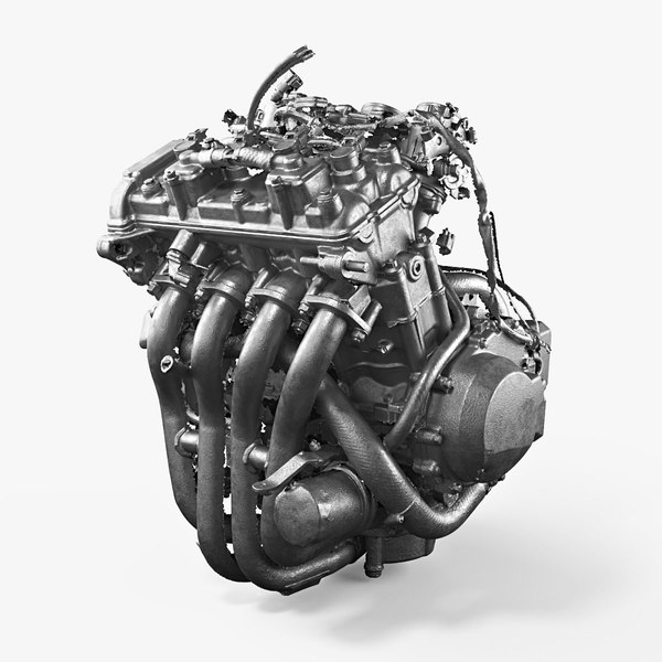 modelo 3d Motor Kawasaki Ninja ZX6R - TurboSquid 2009817