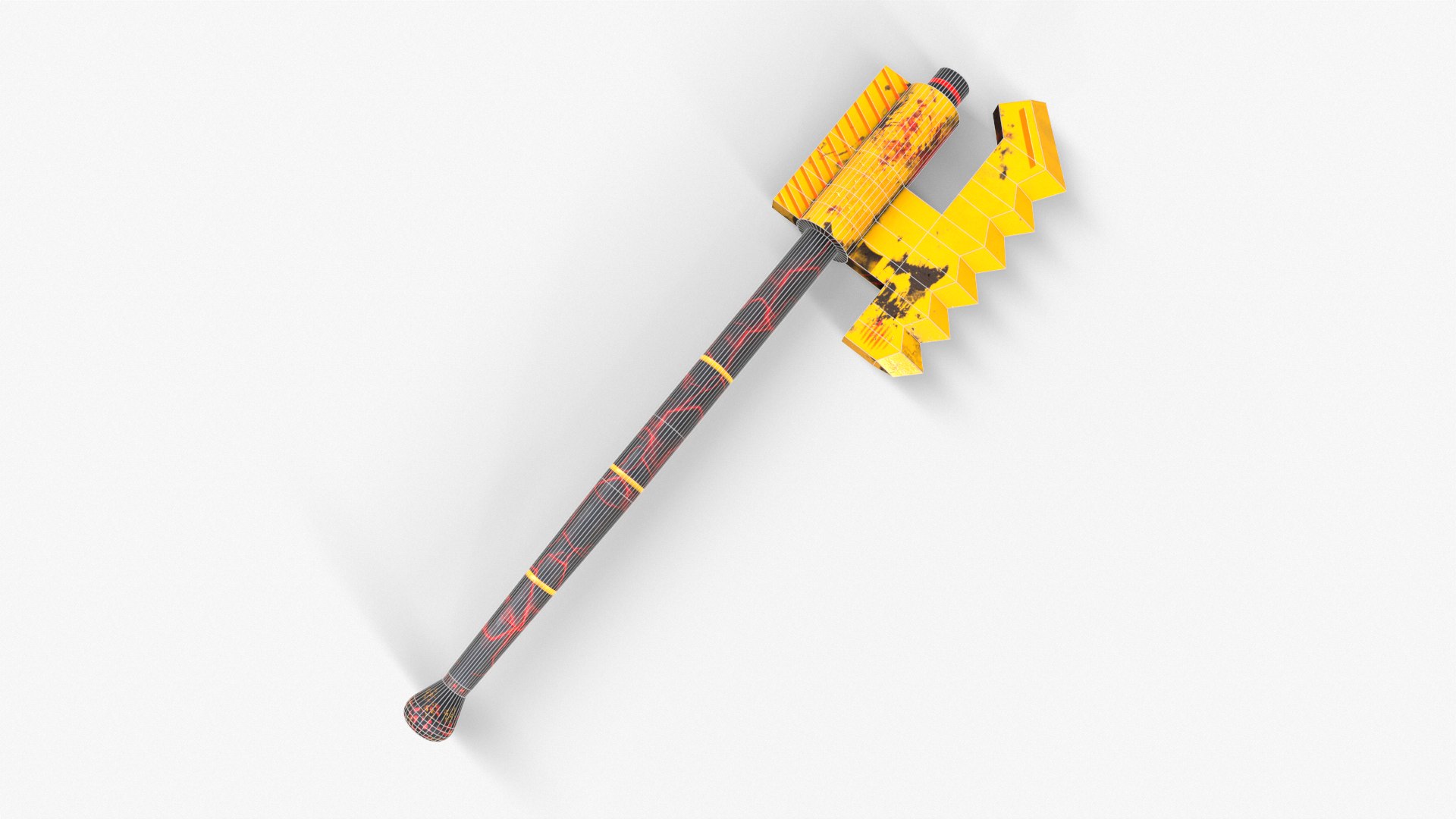 Sci-Fi Axe 3D Model - TurboSquid 1716107