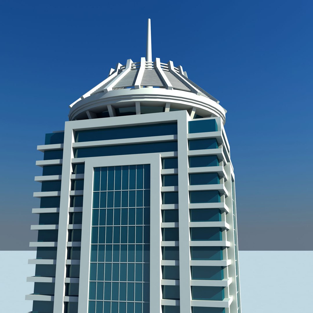 Emirates Crown Dubai 3d Obj