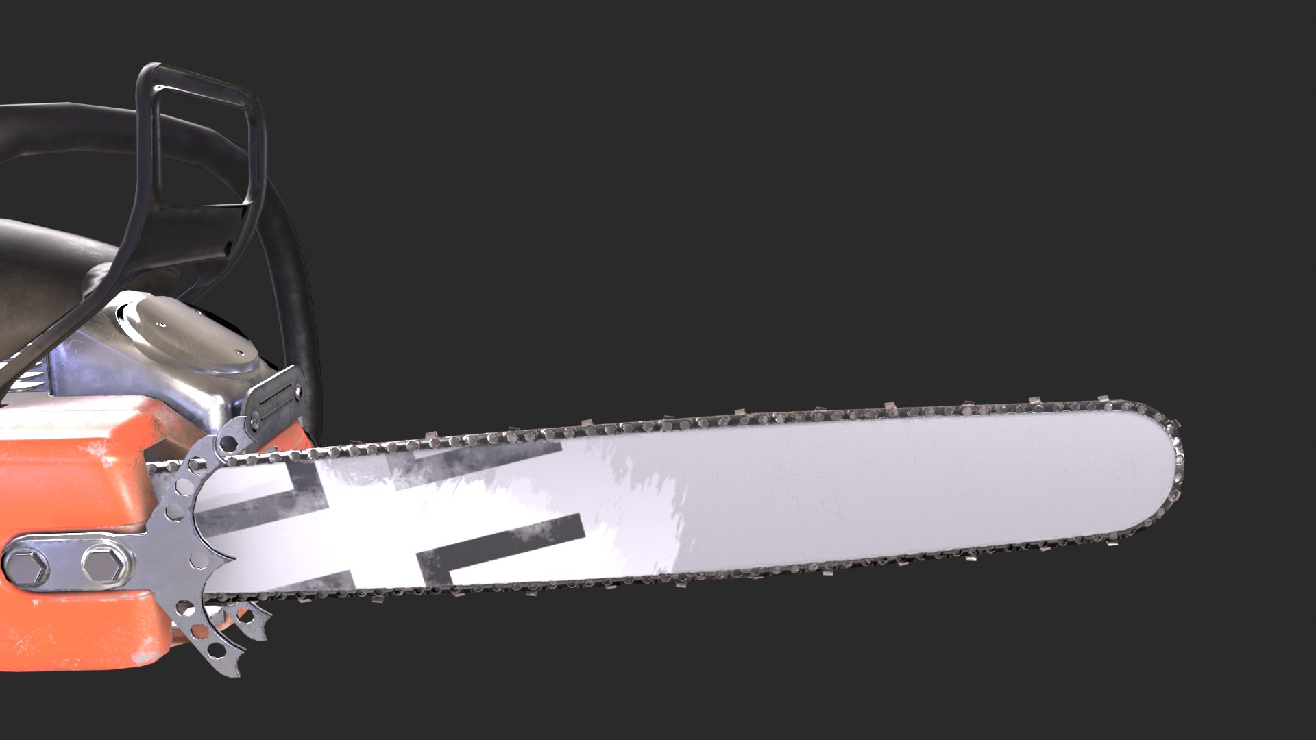 Chainsaw Model - TurboSquid 2013331